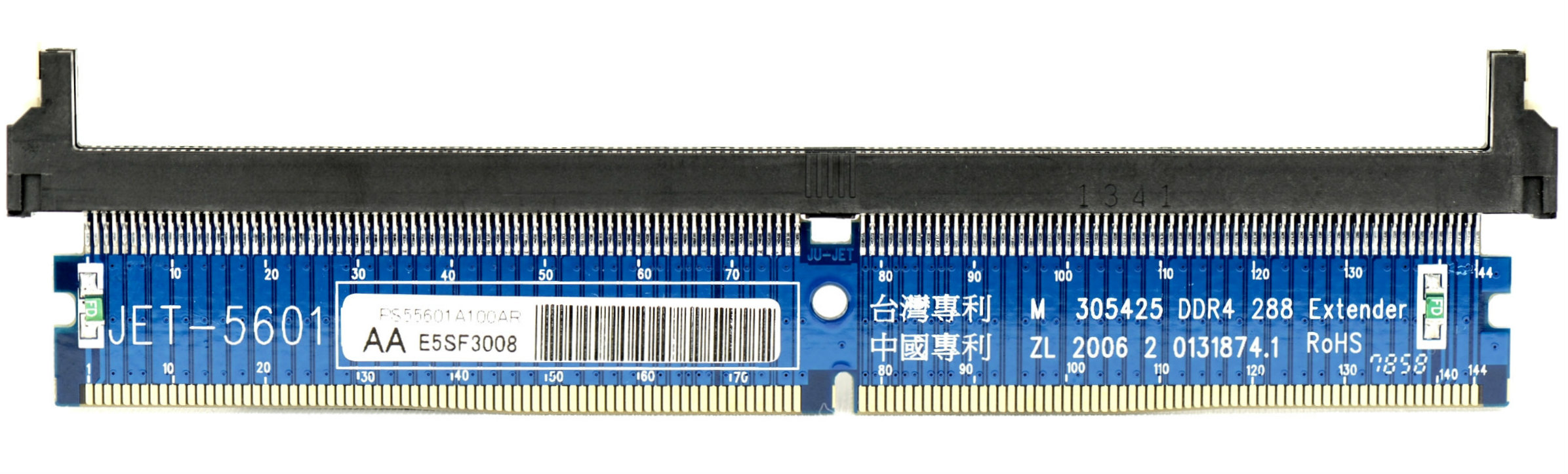 JET-5601AA - DDR4 DIMM to DIMM Adapter with Short Ear - M-FACTORS Storage