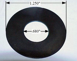 Shim, Hardened, LS Series on Top of Dual Spring Locator 1.250" X .680 ...
