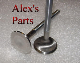1.500" Stainless Steel Exh Valves, Chrevrolet 4.3 V-6, Single Groove ...
