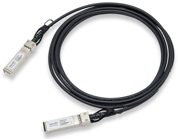 Adtran 1710484F1, V 1M SFP+ interconnect cable supporting 1Gbps and 2 ...
