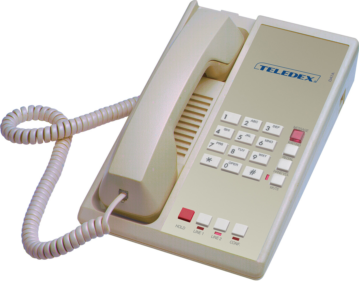 Teledex Diamond L2-E, Diamond Series – Analog Corded Phones, 2 Line ...