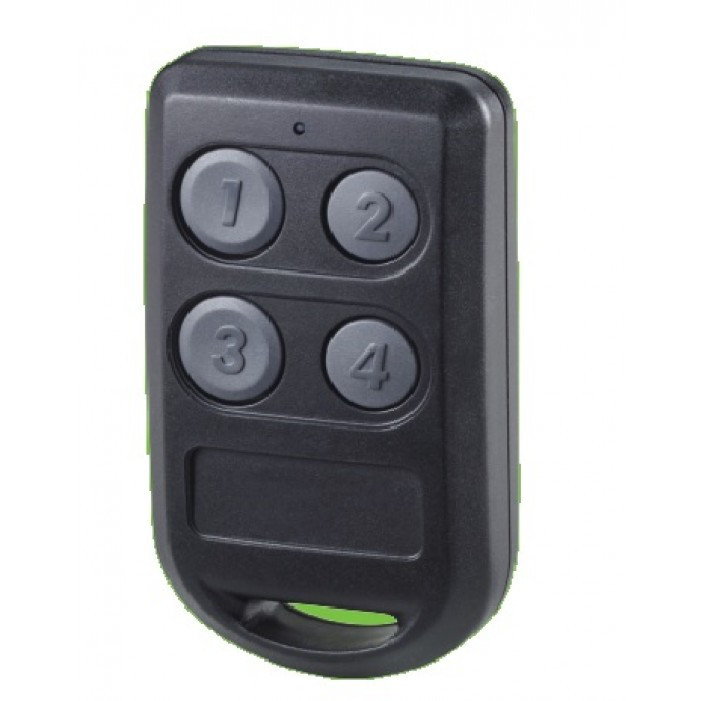 ZKTeco 433MHz Keyfob Up to 200 ft range IP65-rated four button fob ...