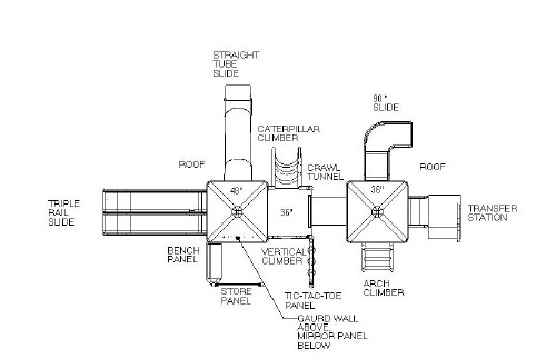 Miss Megan Play Structure - SwingSetMall.com