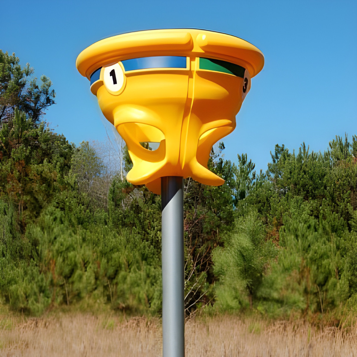 Commercial Triple Toss Basket Game for Playground - SwingSetMall.com