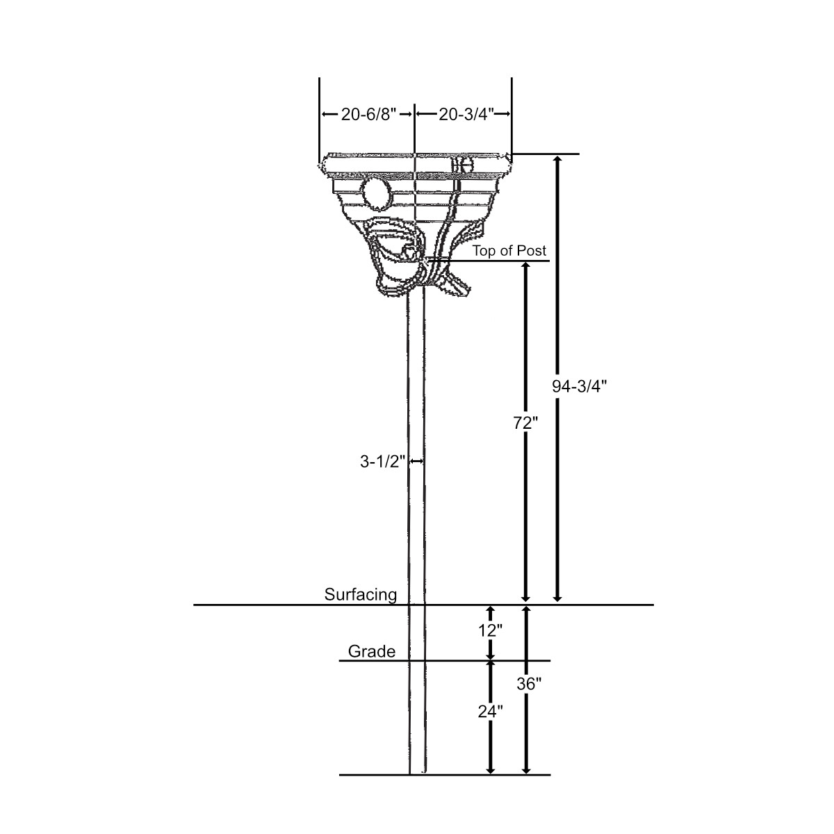 Commercial Triple Toss Basket Game for Playground - SwingSetMall.com