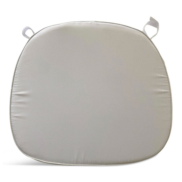 Crossback Chair Soft 2'' Box Cushion - White - EventsWholesale.com