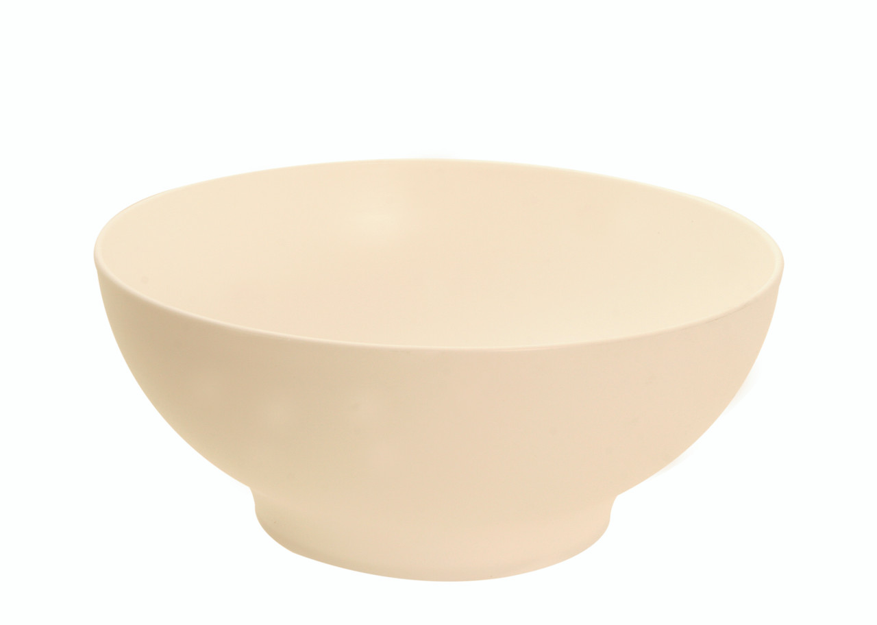 12-Pack 12 Inch White Plastic Garden Bowls - EventsWholesale.com