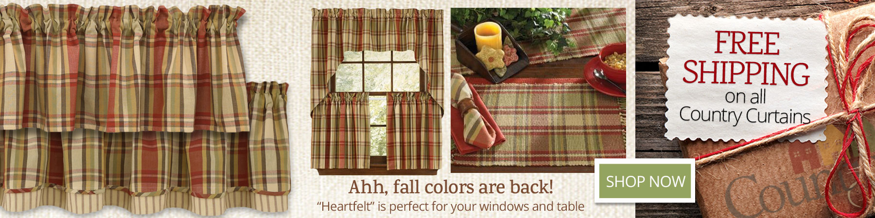 Country Village Shoppe: Country Curtains & Farmhouse Decor and Curtains
