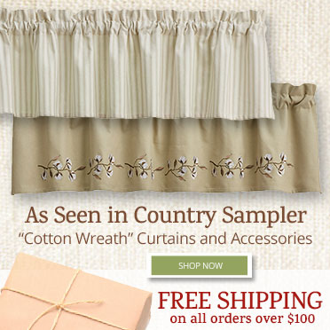 Country Village Shoppe: Country Curtains & Farmhouse Decor and Curtains