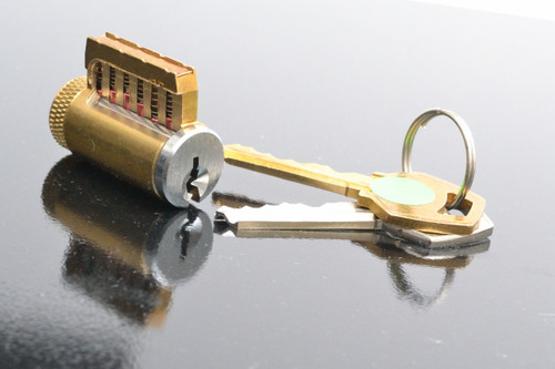 Commercial Keyway Cutaway Practice Locks