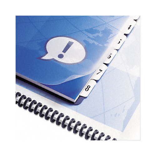 Customizable Index Tabs for Binding Systems, 8-Tab, 8-1/2 x 11, WE, 8 ... Customizable Index Tabs for Binding Systems, 8-Tab, 8-1/2 x 11, WE, 8 ...