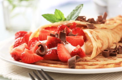 Crepe with Maple Syrup Recipe | MapleSyrupWorld