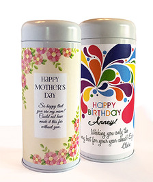 Custom Label Tea Tins - Buy Online