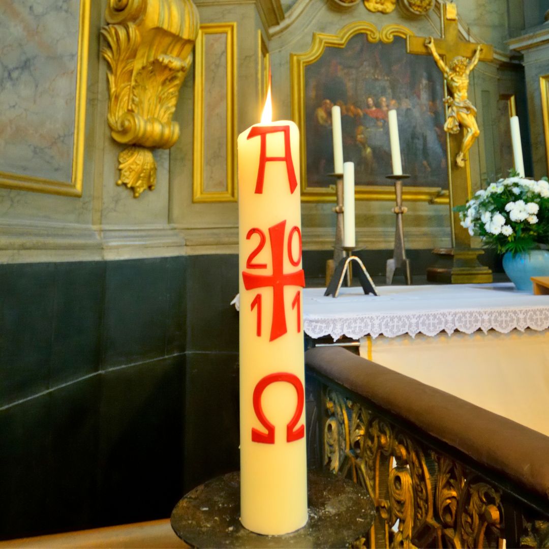 The Paschal Candle: Meaning and Symbolism - St. Jude Shop, Inc.