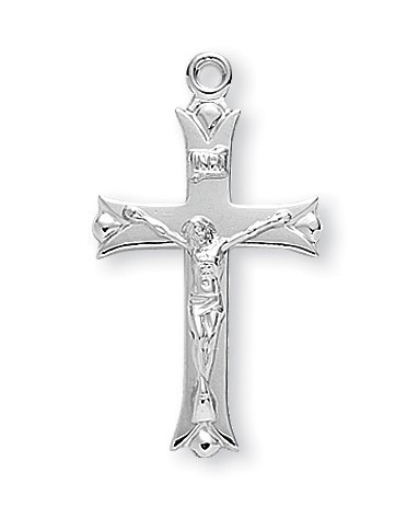 Women's Simple Crucifix 3809 - St. Jude Shop, Inc.