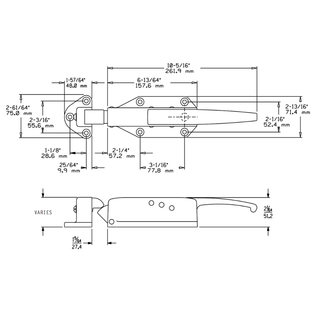 Shop Now! - Hardware - Kason - Kason Walk-In Latches and Strikes ...