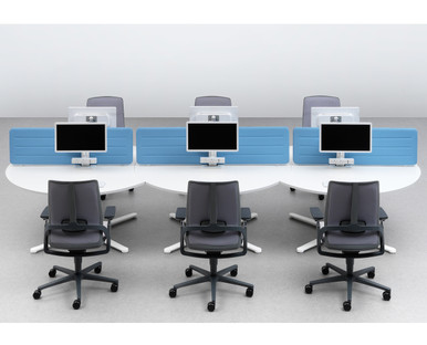 Senator Orb Circular Desking