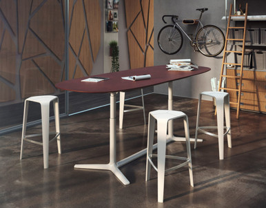 Brunner Lift Height Adjustable Table - Square