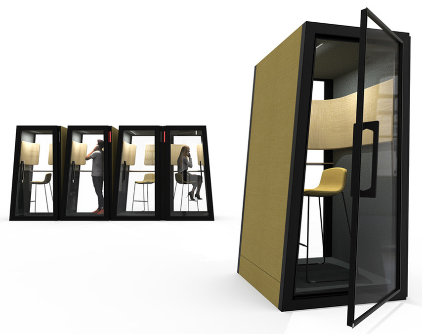 Orangebox On the QT Phone Booth