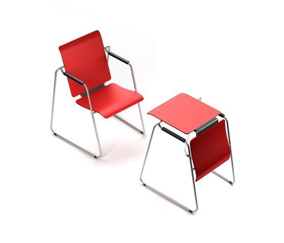 ORT Seattable - Convertable chair & desk