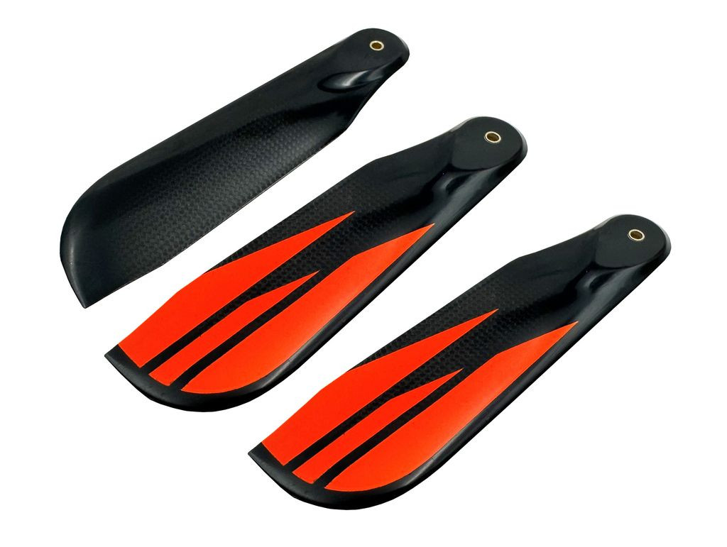 [S1103-O] sab GOBLIN Tail Blade Set (3 Blades) - 110mm - Orange