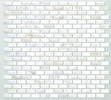 Oyster shell brick pattern