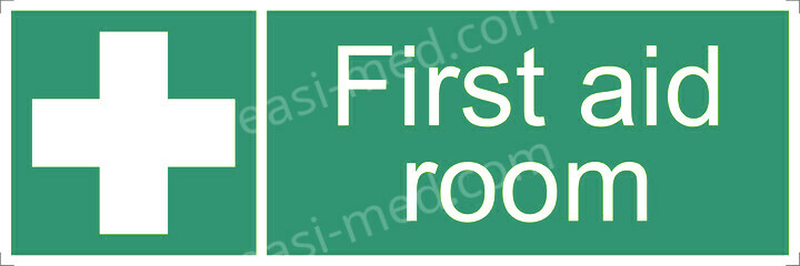 First Aid Room Sign 300 x 100 - First Aid Room Sign - Essential Safety ...